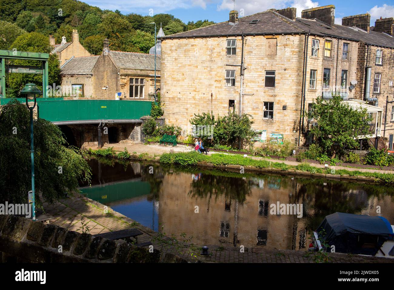 Todmorden is at the confluence of three steep-sided Pennine valleys and ...