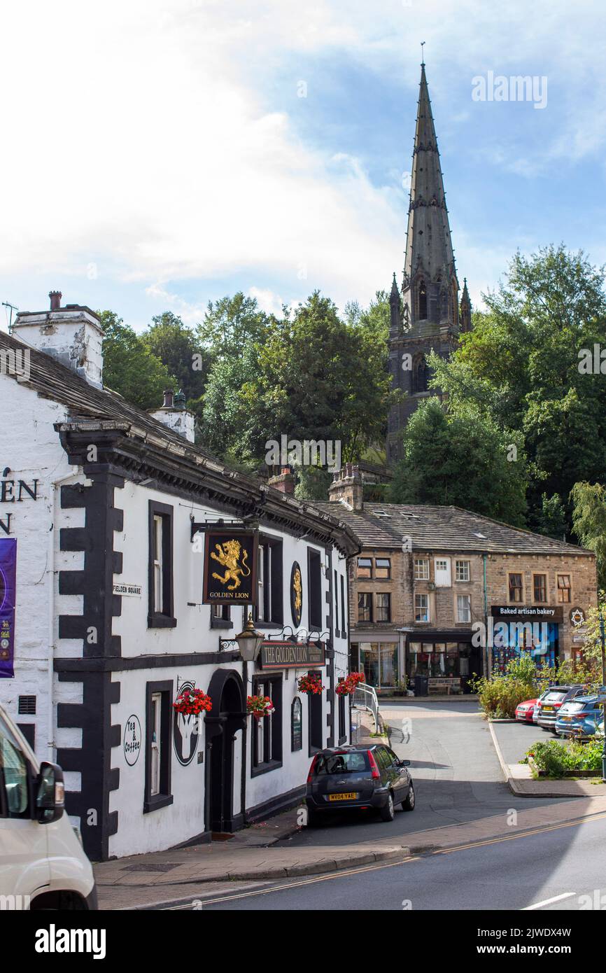Todmorden is at the confluence of three steep-sided Pennine valleys and ...