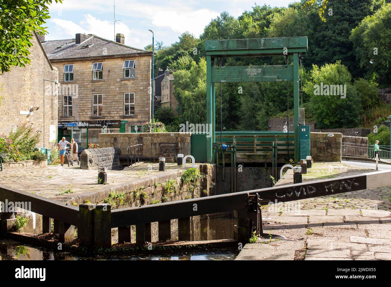 Todmorden is at the confluence of three steep-sided Pennine valleys and ...