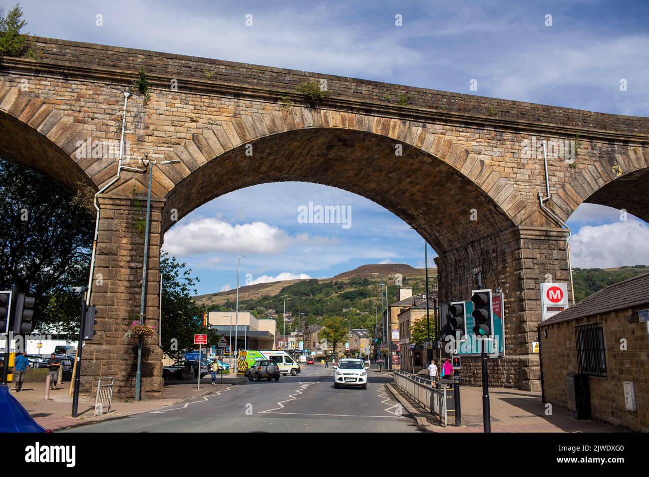 Todmorden is at the confluence of three steep-sided Pennine valleys and ...