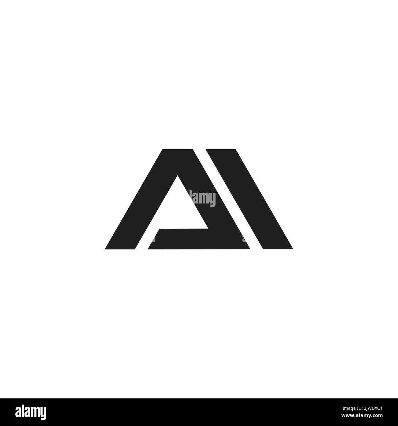 letter a ai roof abstract logo design vector Stock Vector Image & Art - Alamy