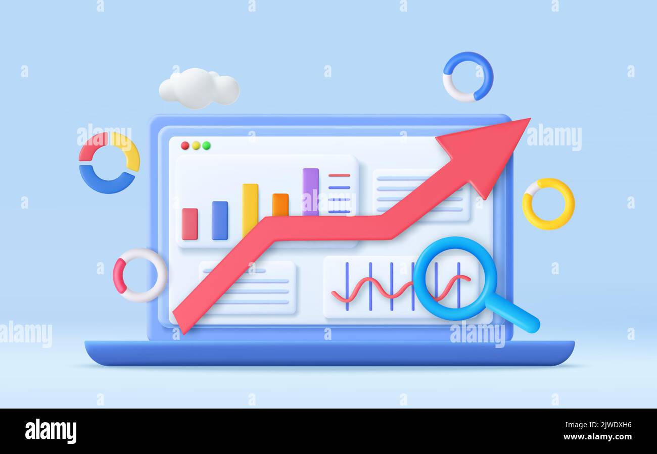 3D SEO Optimization Stock Vector Image & Art - Alamy