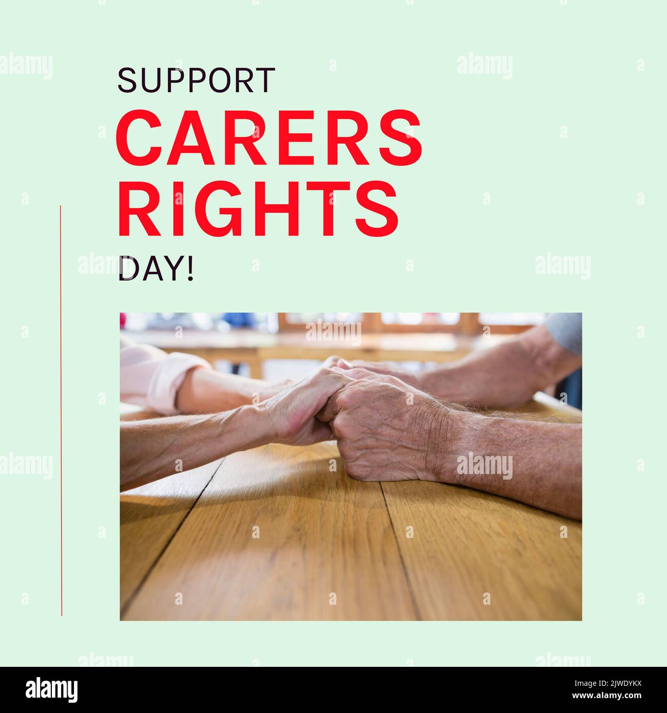 Hands on support hi-res stock photography and images - Alamy