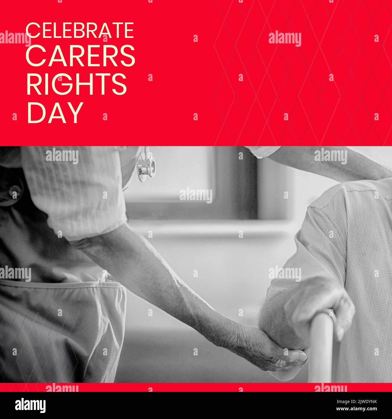 Composite of midsection of doctor assisting senior man on wheelchair ...