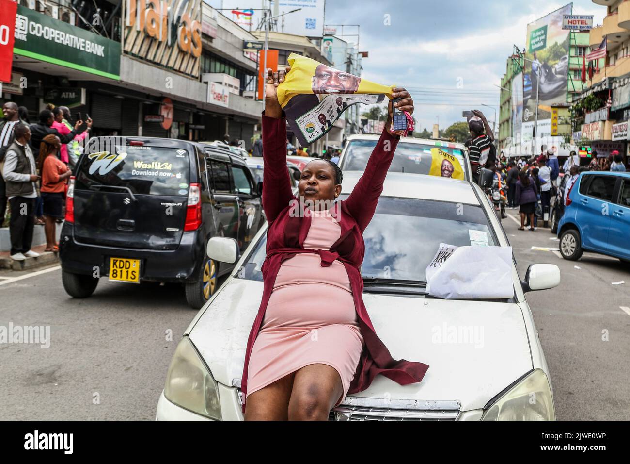 William ruto car hi-res stock photography and images - Alamy