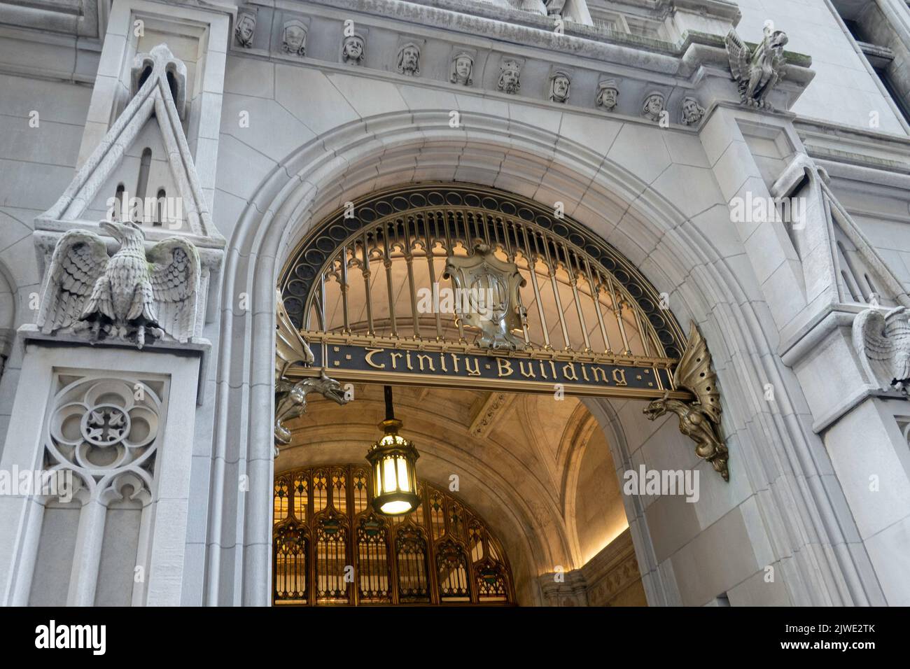 The Trinity Building is an historic landmark on Broadway in the ...