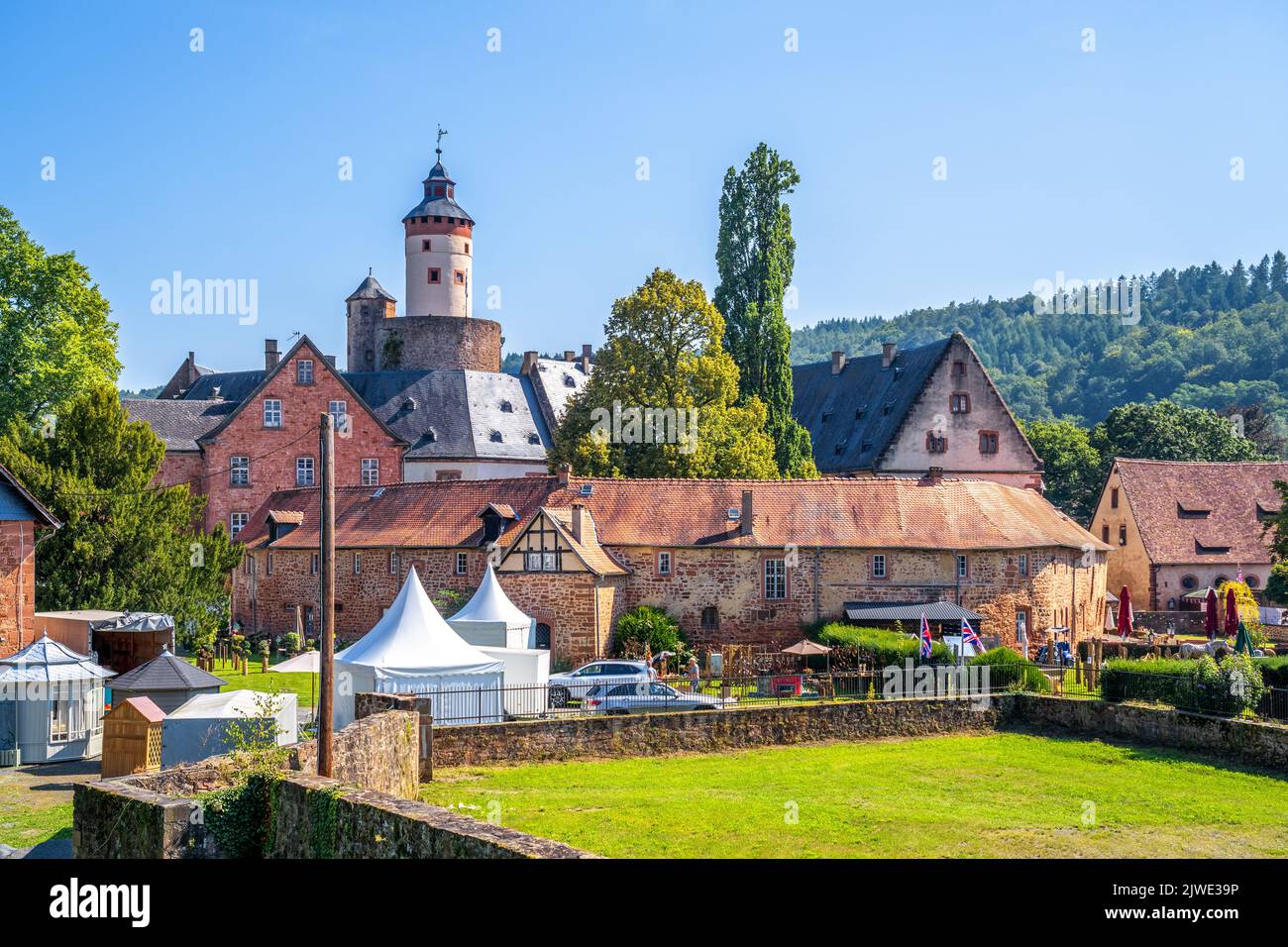 Castle of Büdingen, Germany Stock Photo - Alamy
