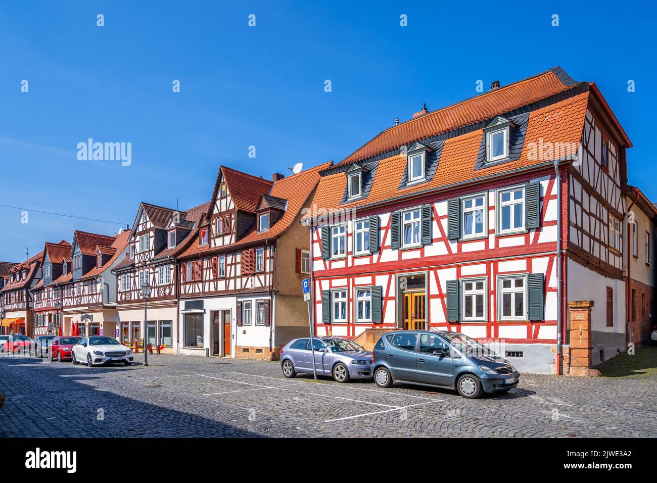 Historical city of Büdingen, Germany Stock Photo - Alamy
