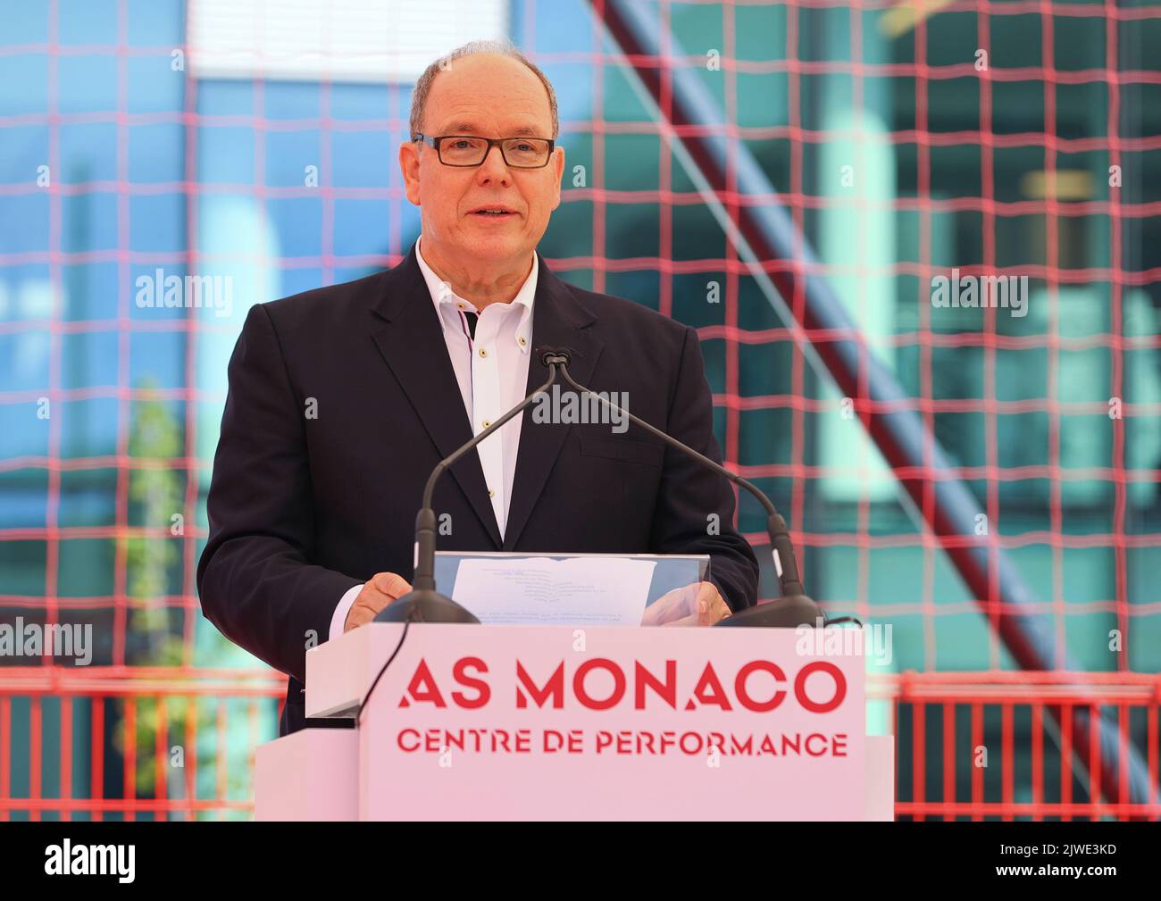 La Turbie, France - September 5, 2022: AS Monaco Training and ...