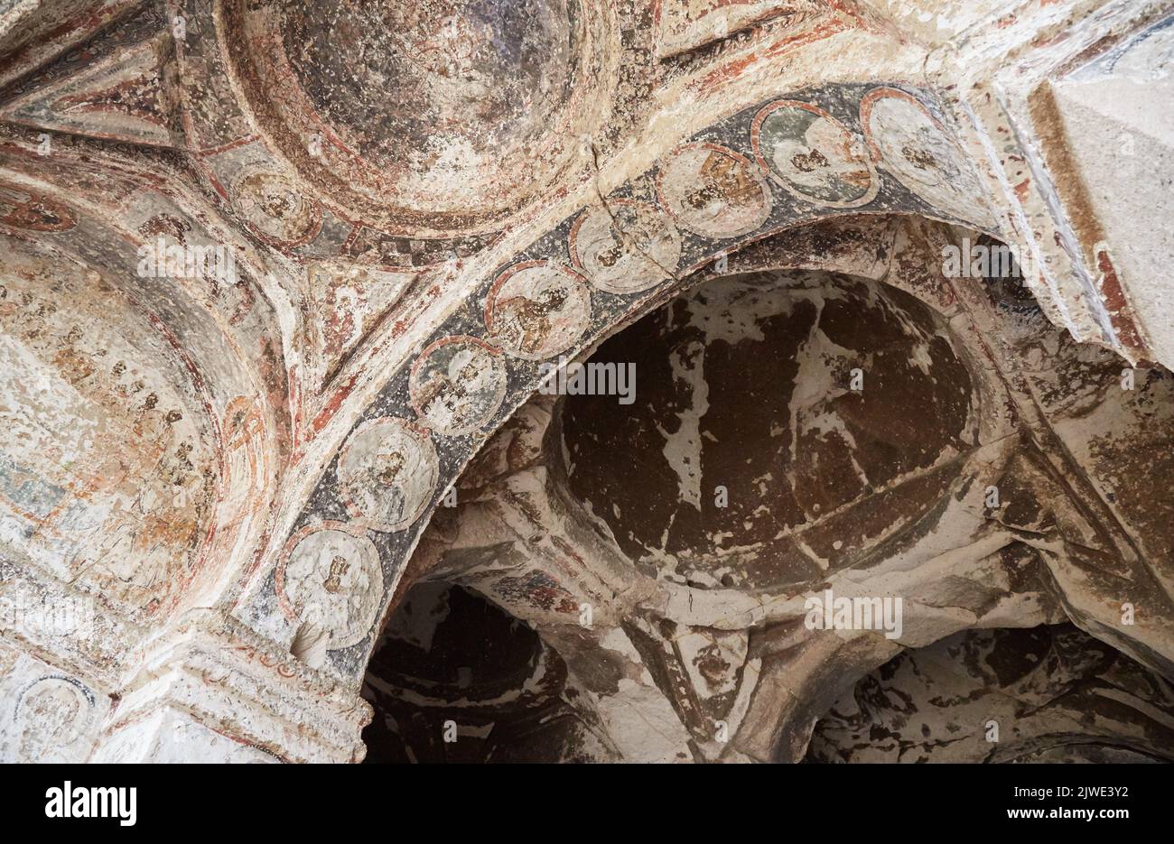 Visiting Selime Monastery in Cappadocia Stock Photo - Alamy
