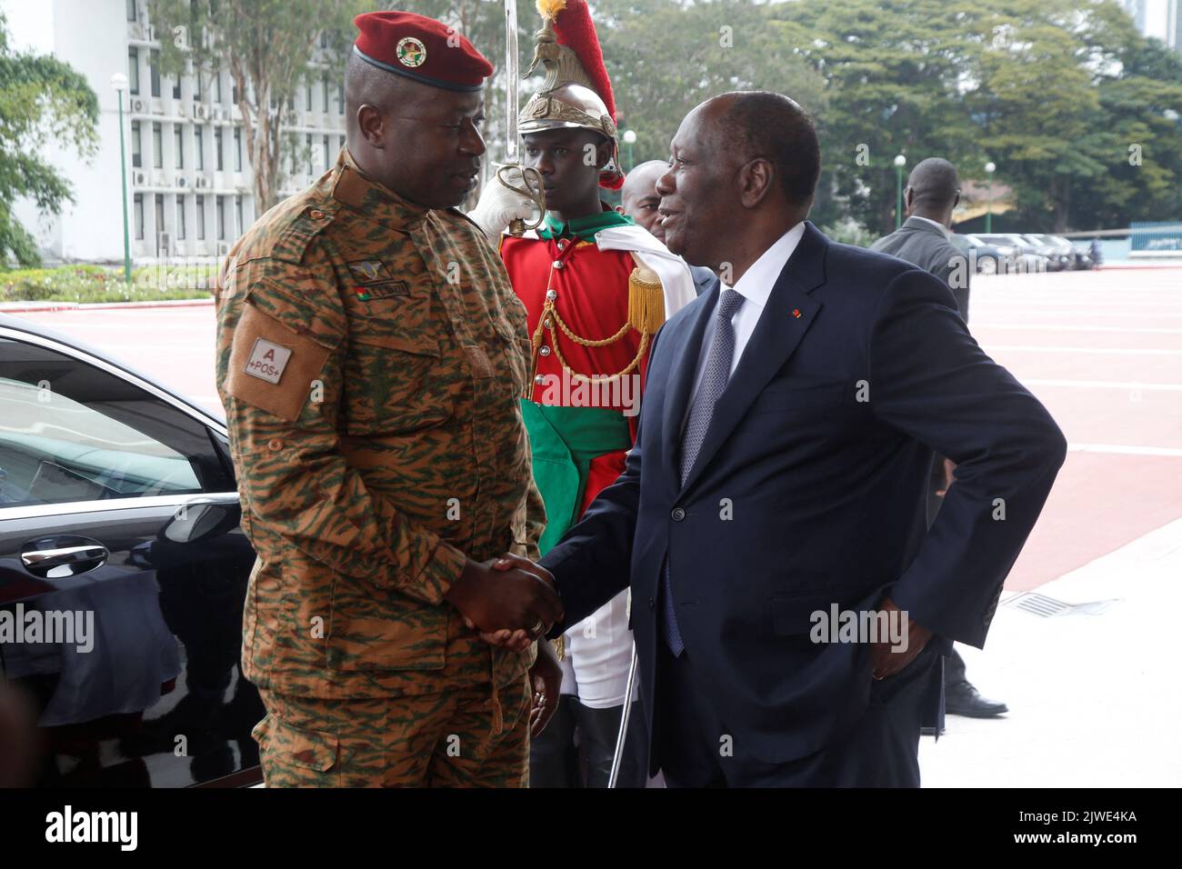 Paul henri damiba hi-res stock photography and images - Alamy