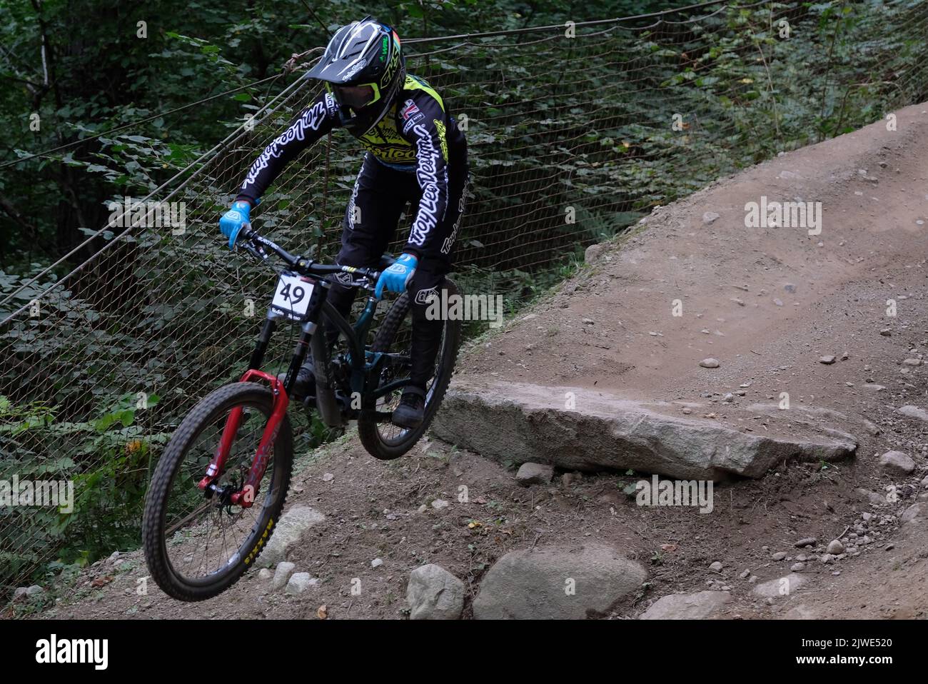 Taylor Vernon (GBR) during the MTB - Mountain Bike UCI Mountain Bike ...