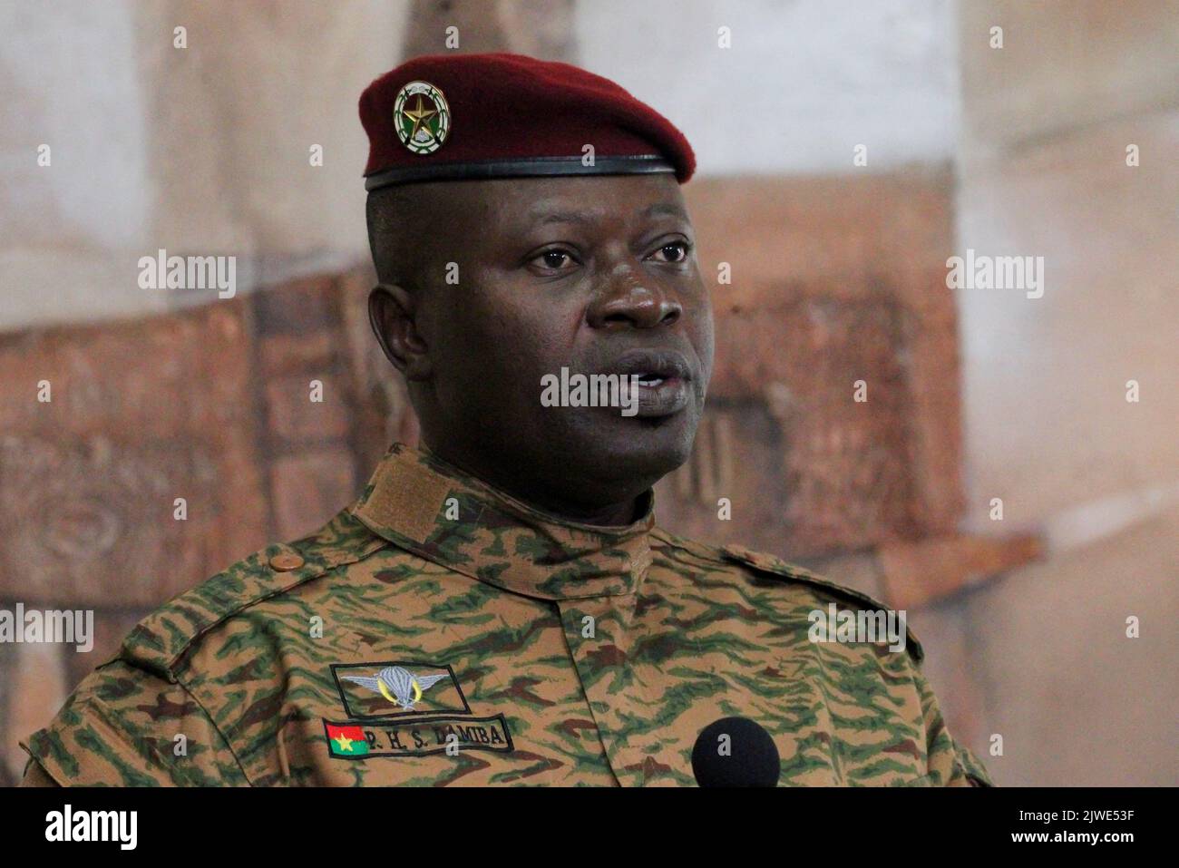 Paul henri damiba hi-res stock photography and images - Alamy