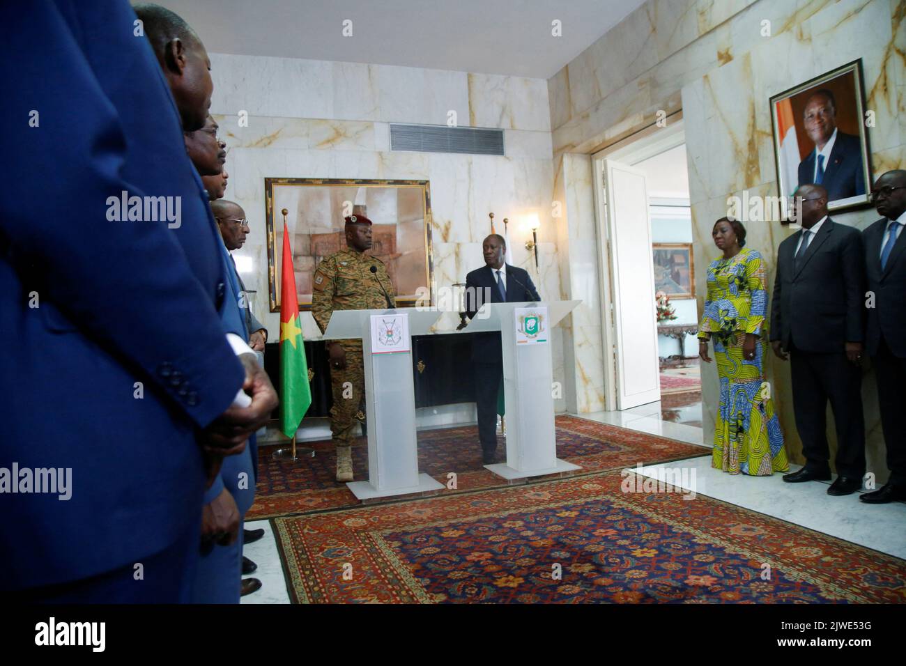 Paul henri damiba hi-res stock photography and images - Alamy