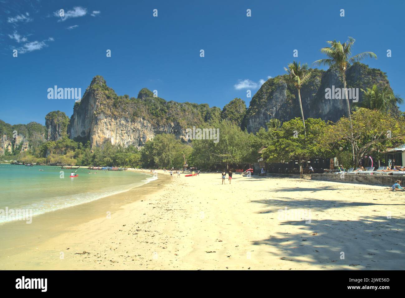 Railay Beach - Andaman Sea Stock Photo - Alamy