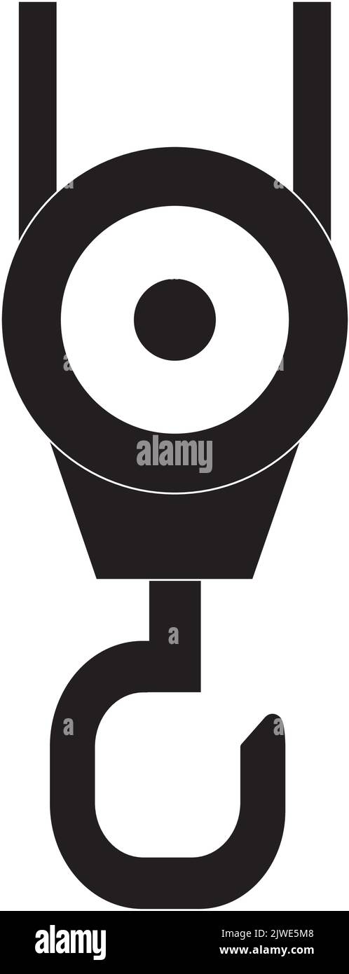 pulley icon logo vector design, this vector image can be used to create ...