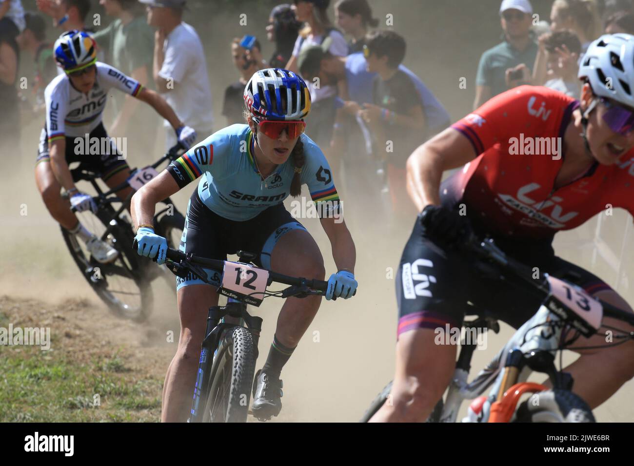 September 4th 2022: Commezzadura, Trentino, Italy: UCI 2022 Mountain Bike World Cup in ...