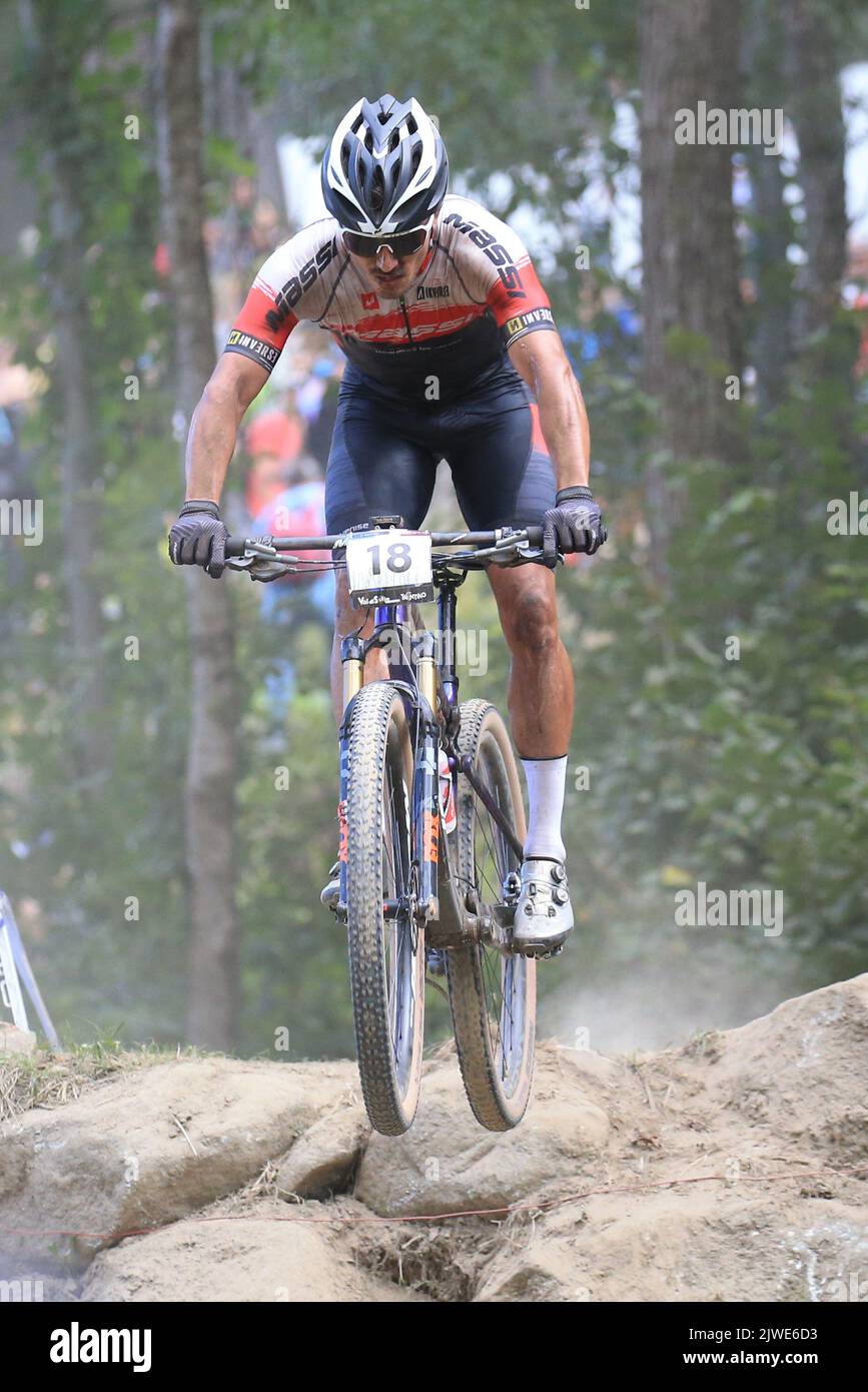 September 4th 2022: Commezzadura, Trentino, Italy: 2022 UCI Tour, XCO ...