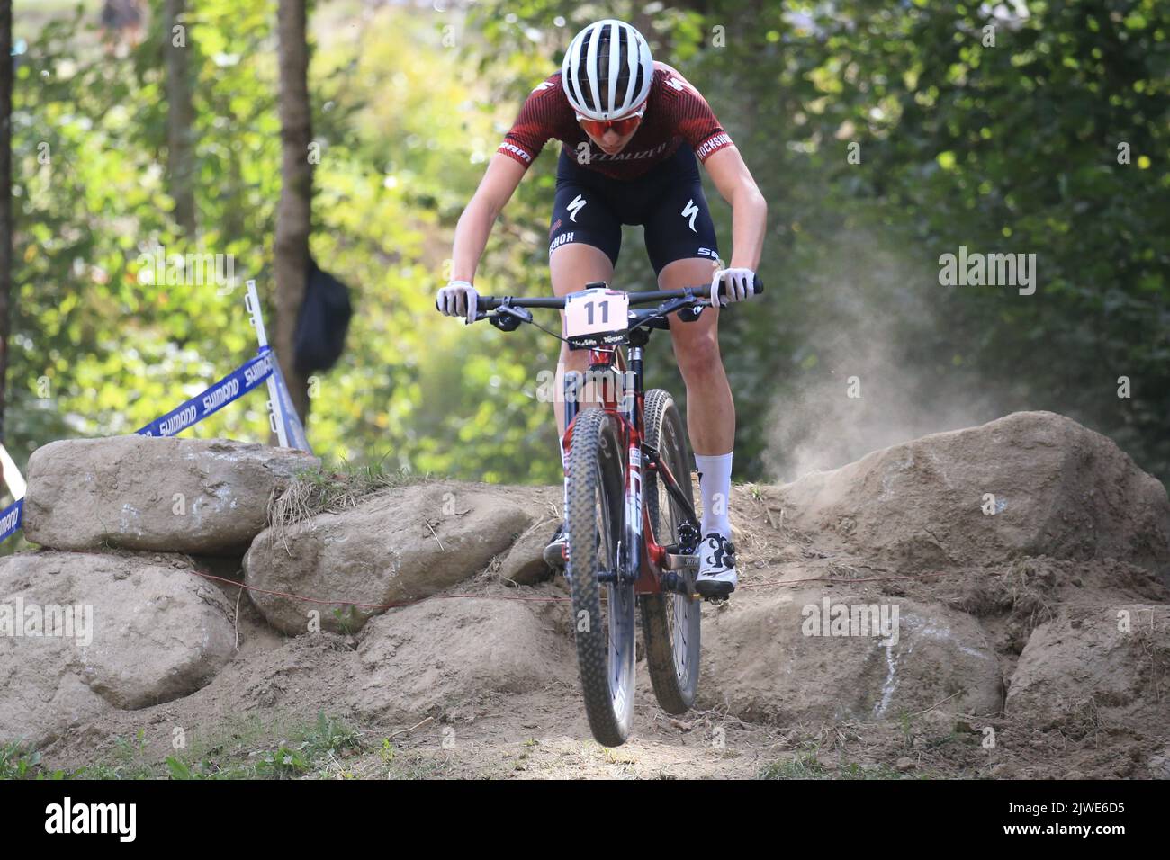 September 4th 2022: Commezzadura , Trentino, Italy: UCI 2022 Mountain Bike World Cup in ...