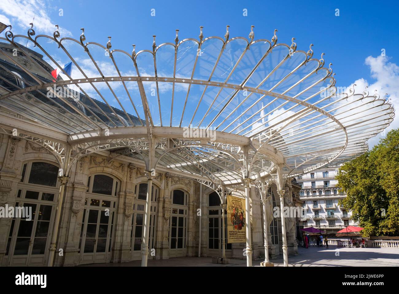 Palace of Congresses, Vichy, Allier, AURA Region, Central France Stock ...