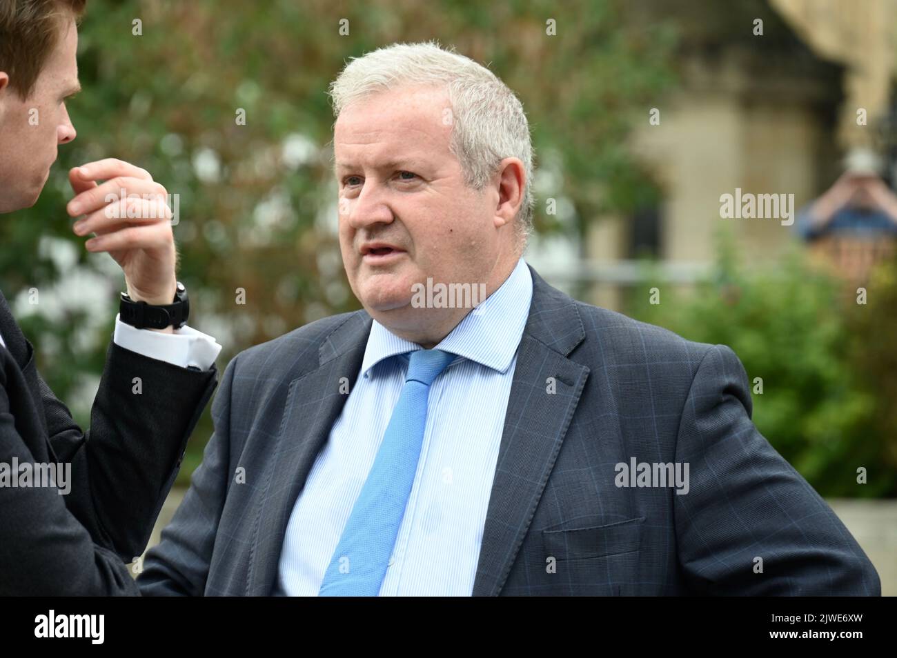 London, UK. Ian Blackford, Leader of the SNP in the Houses of Commons ...
