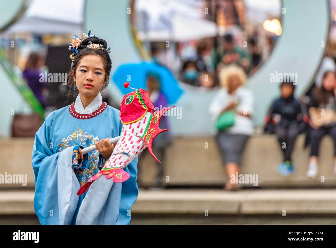 Toronto Dragon Festival in Nathan Phillips Square, Canada, 2022 Stock ...