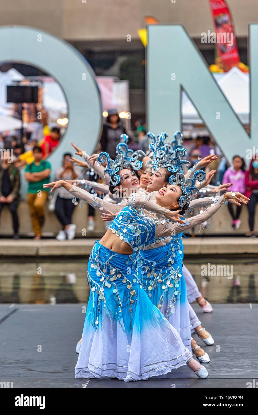 Toronto Dragon Festival in Nathan Phillips Square, Canada, 2022 Stock ...
