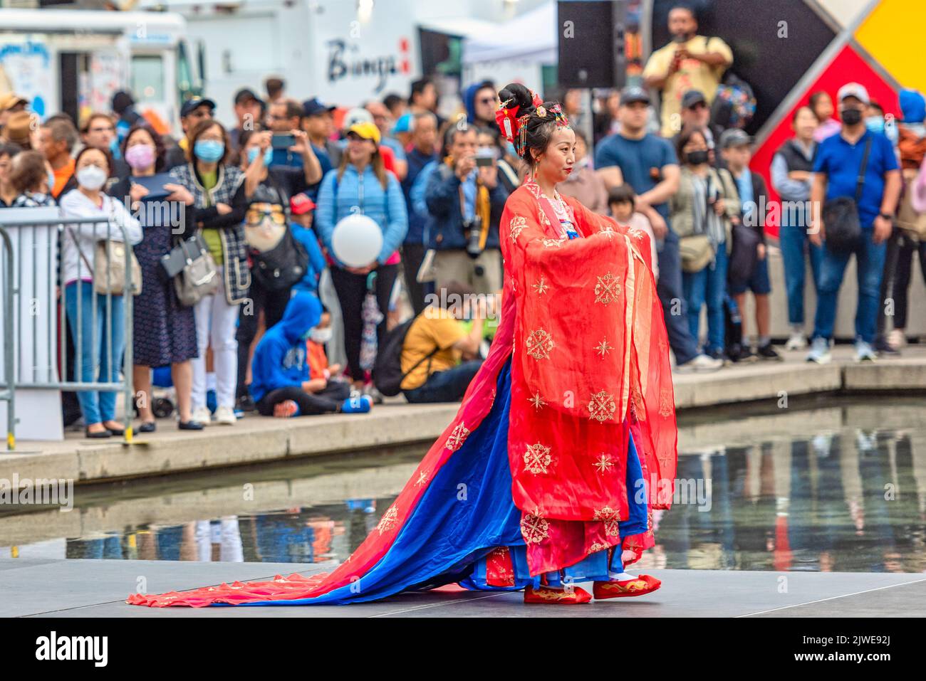 Toronto Dragon Festival in Nathan Phillips Square, Canada, 2022 Stock ...