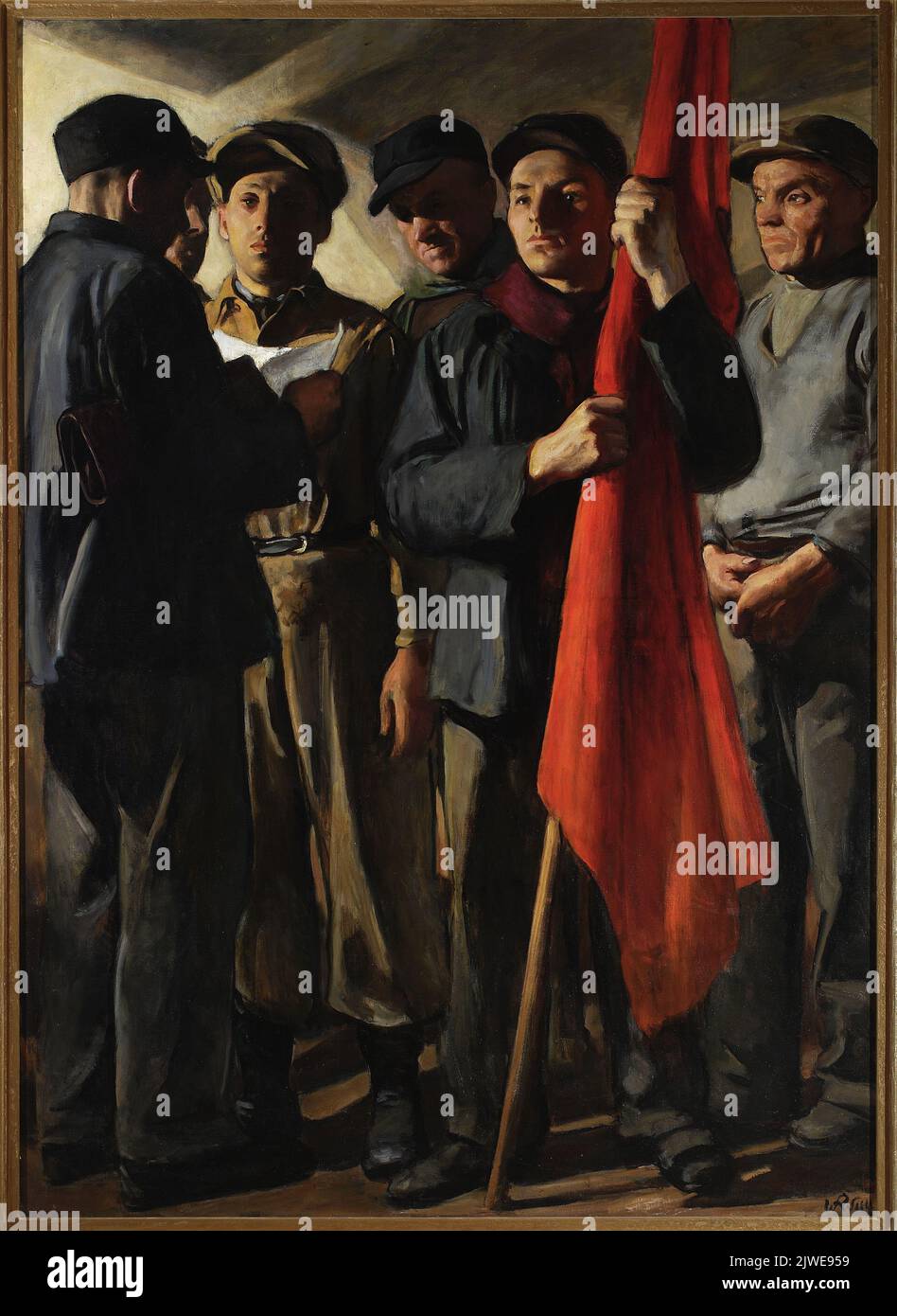 Manifesto. Weiss, Wojciech (1875-1950), painter Stock Photo - Alamy