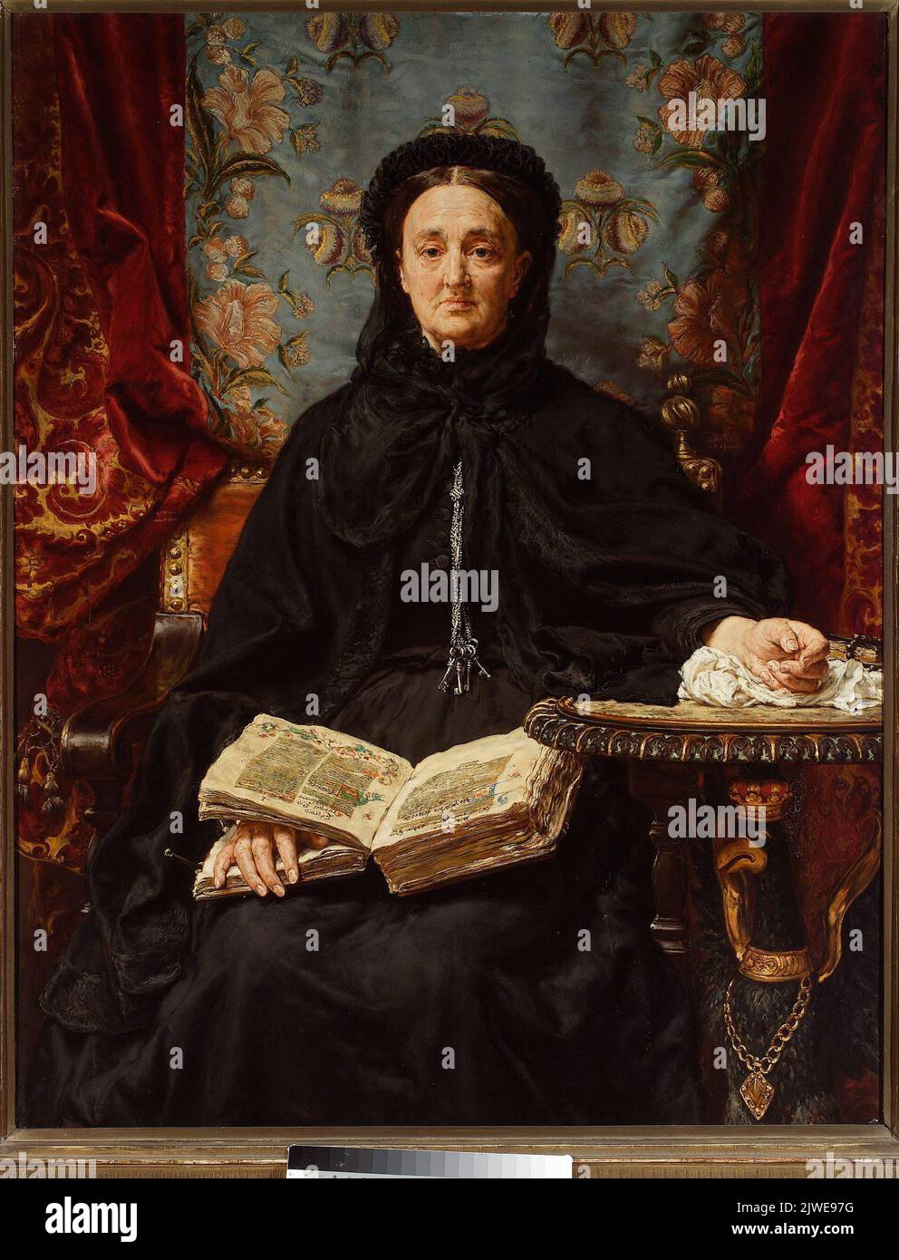 Portrait of Katarzyna Potocka née Branicka (1825–1907), wife of Adam ...