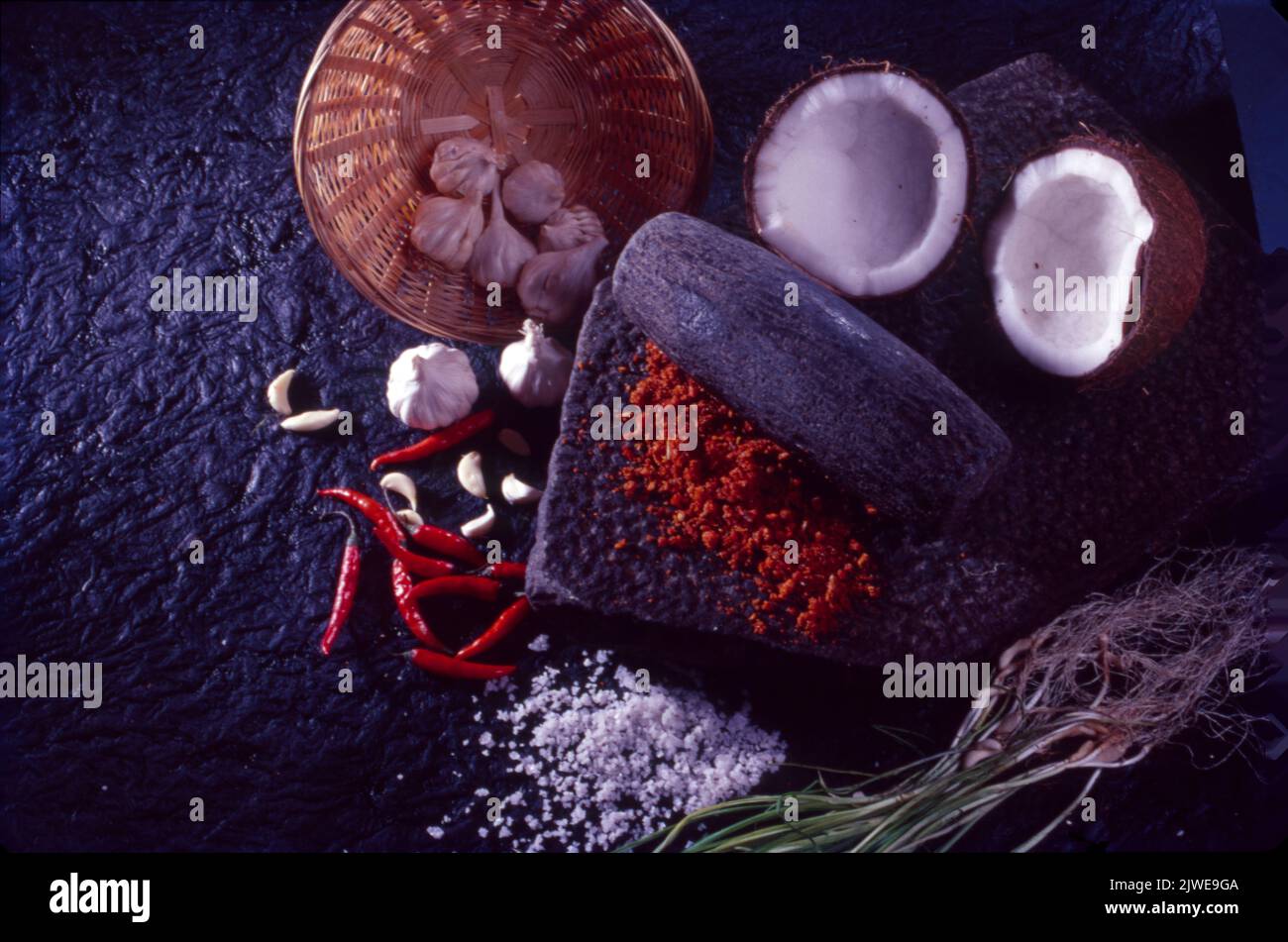 Chutney making process hi-res stock photography and images - Alamy