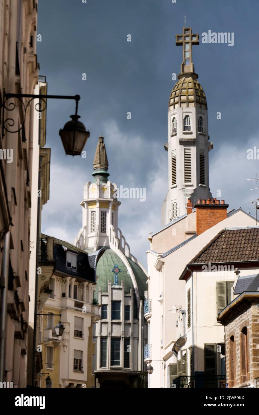 Notre-Dame des Malades Church, Vichy, Allier, AURA Region, Central ...