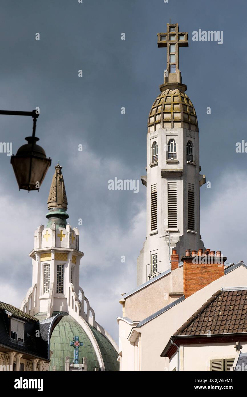 Notre-Dame des Malades Church, Vichy, Allier, AURA Region, Central ...