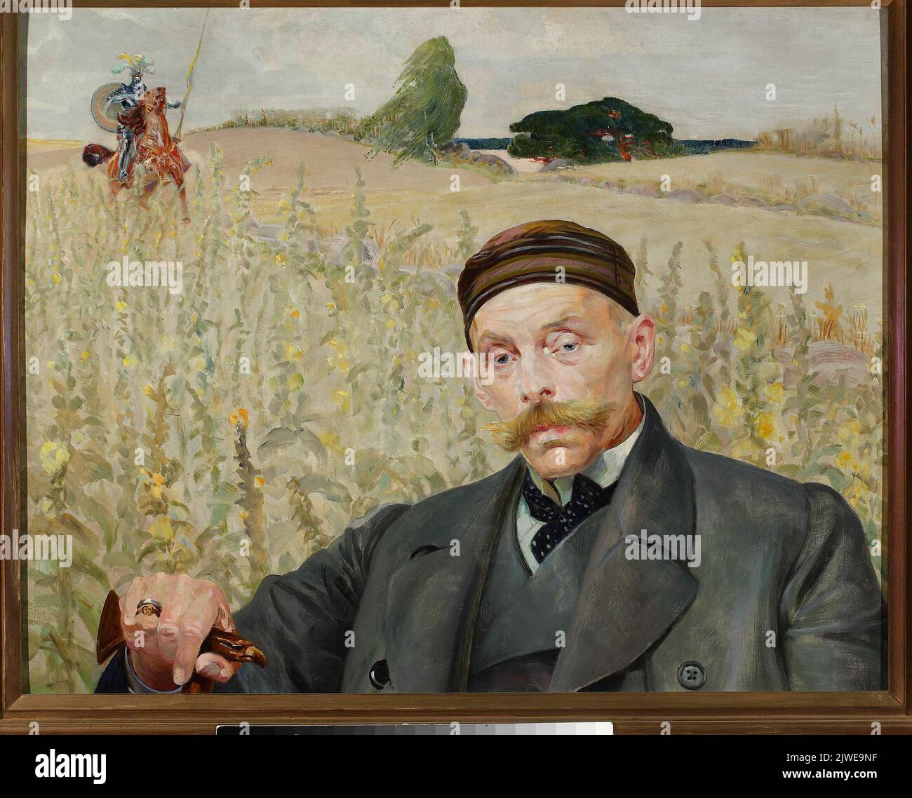 Portrait of Wacław Karczewski. Malczewski, Jacek (1854-1929), painter ...