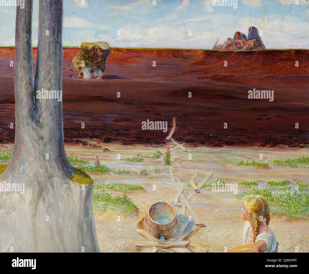 My life – left section of the triptych. Malczewski, Jacek (1854-1929 ...