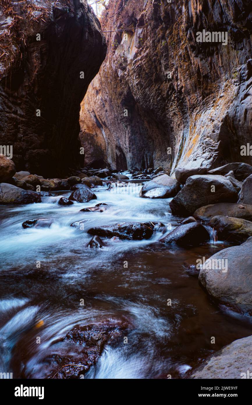 Rocky River landscape, Majalengka, West Java, Indonesia Stock Photo - Alamy