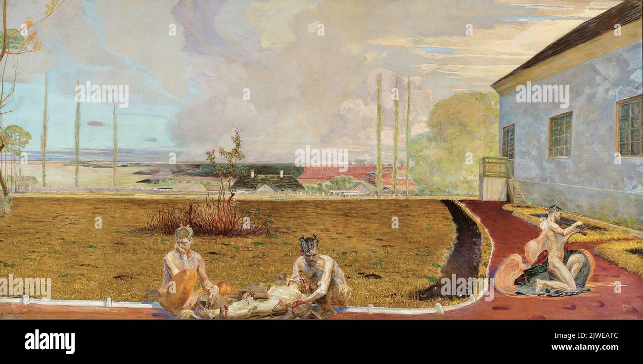 My soul, series: “My life". Malczewski, Jacek (1854-1929), painter ...