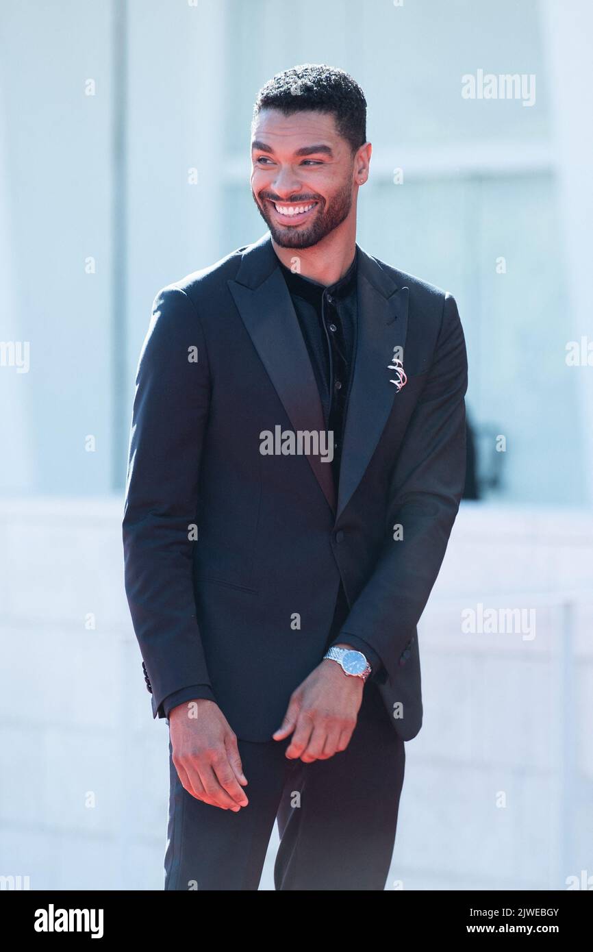 Venice, Italy, September 05, 2022, Jean-Rege Page attending The ...