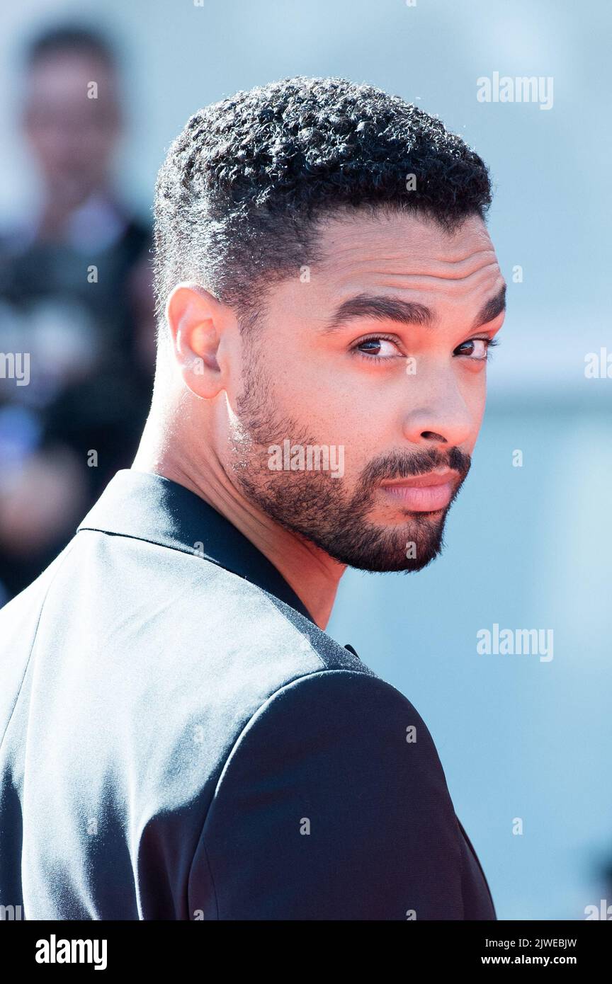 Venice, Italy, September 05, 2022, Jean-Rege Page attending The ...