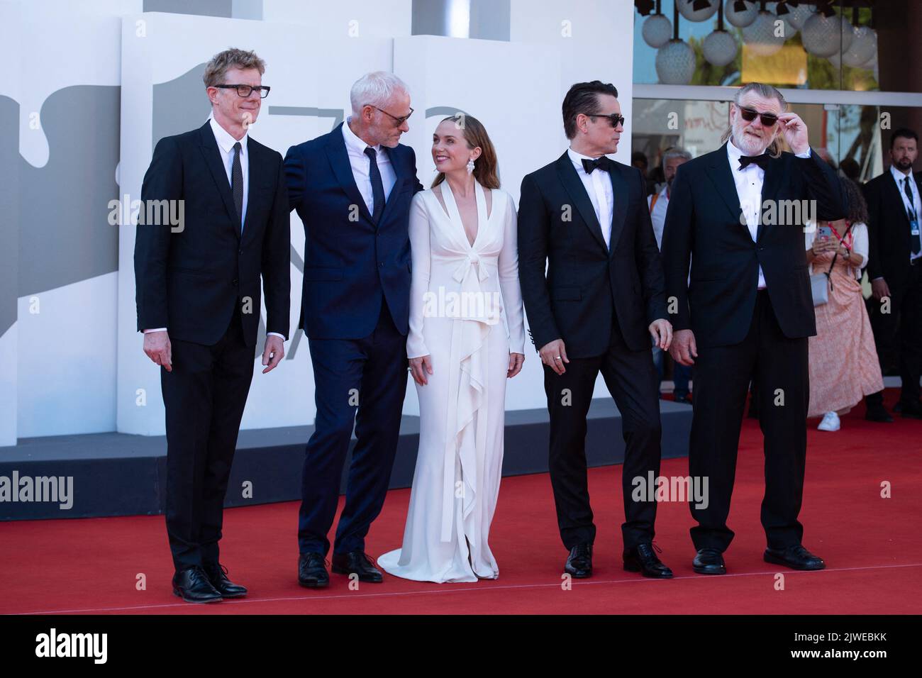 Venice, Italy, September 05, 2022, Martin McDonagh, Kerry Condon, Colin ...