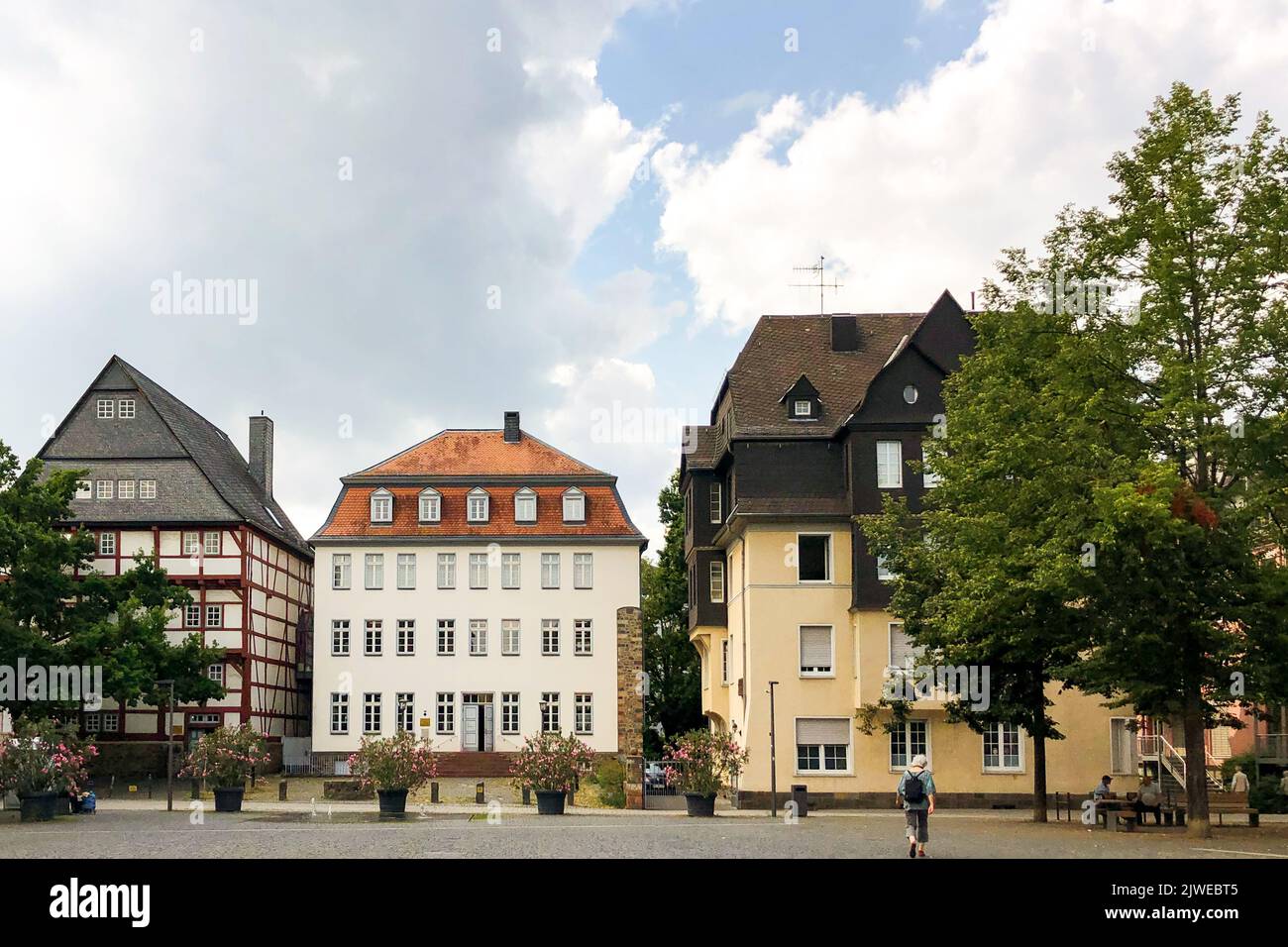 Historical city of Giessen, Hessen, Germany Stock Photo - Alamy