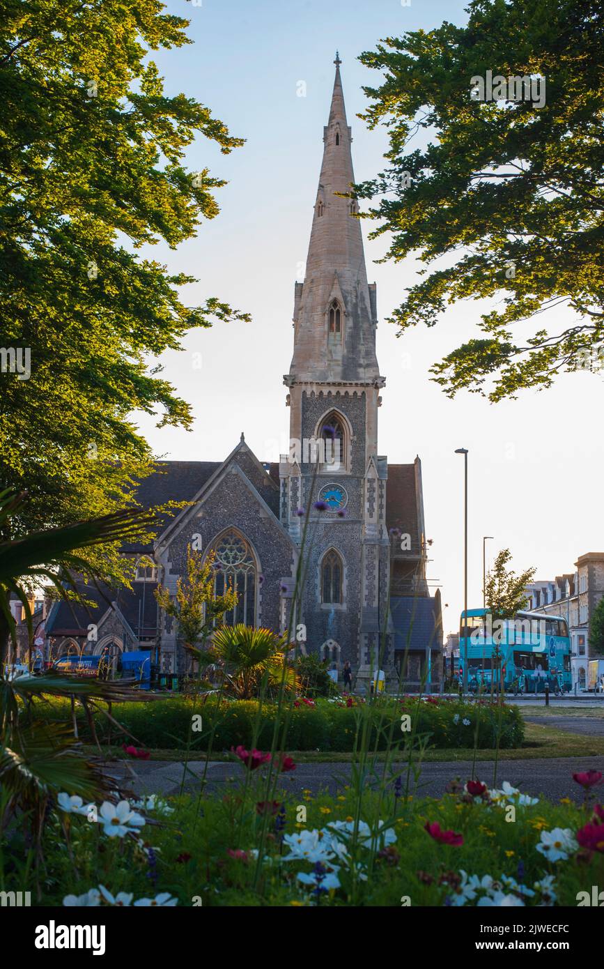 St John the Baptist's Church, Hove Stock Photo - Alamy