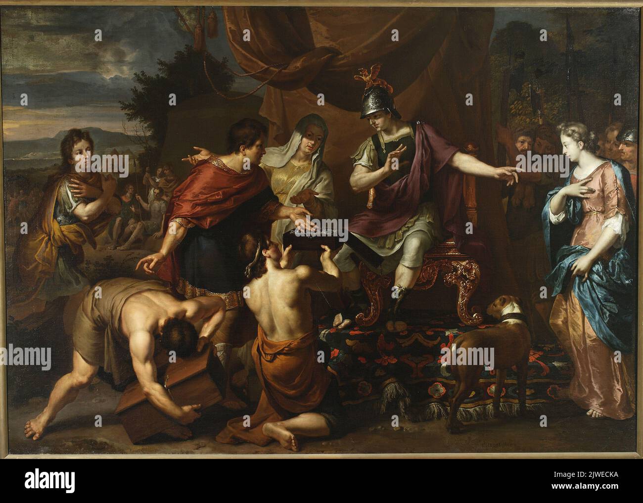 Magnanimity of Scipio (Titus Livius XXVI; 50). Hoet, Gerard I (1648 ...