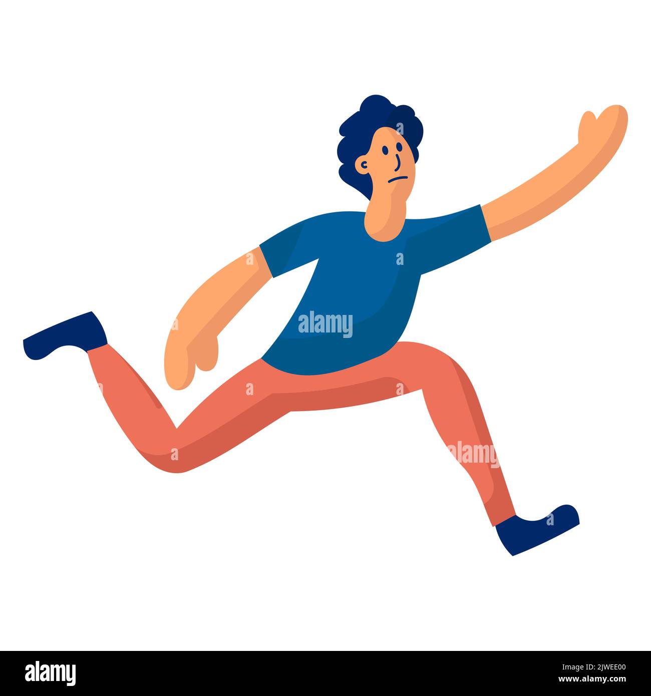 Indian running race Stock Vector Images - Alamy