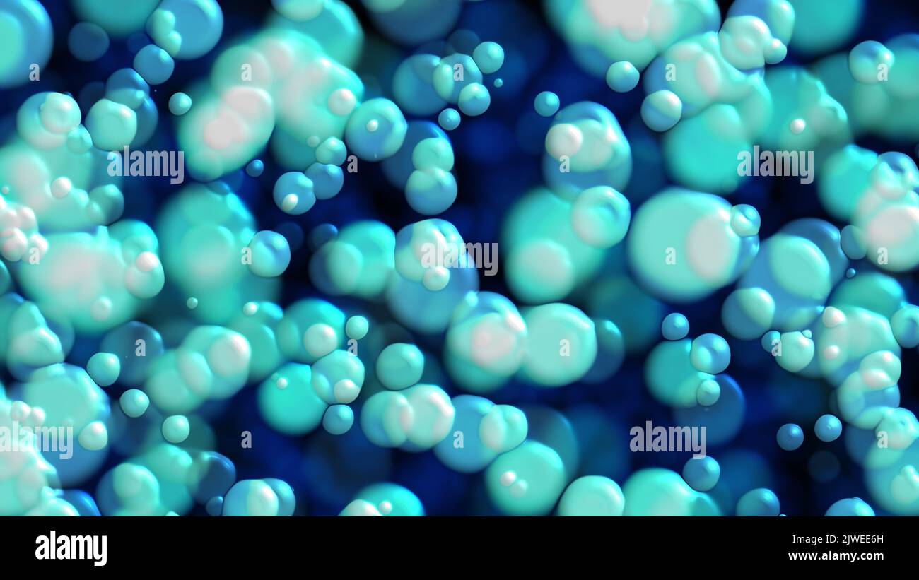 Bubbles. Computer generated 3d render Stock Photo - Alamy