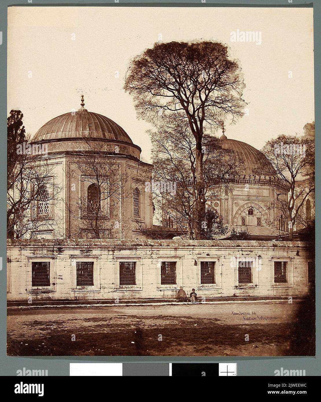 "Tombeau de Sultan Solyman" [Stambuł. Grobowiec Sułtana Sulejmana ...