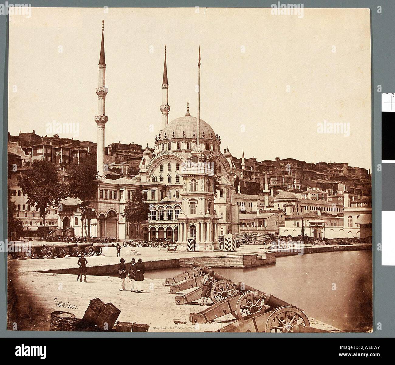 "Mosquée de Tophanna" [Stambuł. Meczet w Tophane]. Robertson, James ...