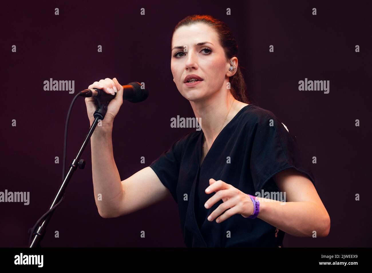 Saint-Cloud France 26 August 2022 Aldous Harding live at Rock en Seine ...