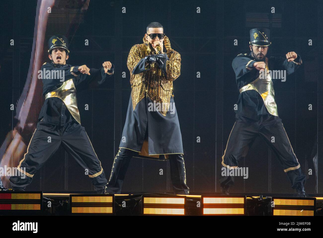Puerto Rican singer Daddy Yankee (Ramon Rodriguez) during the ...