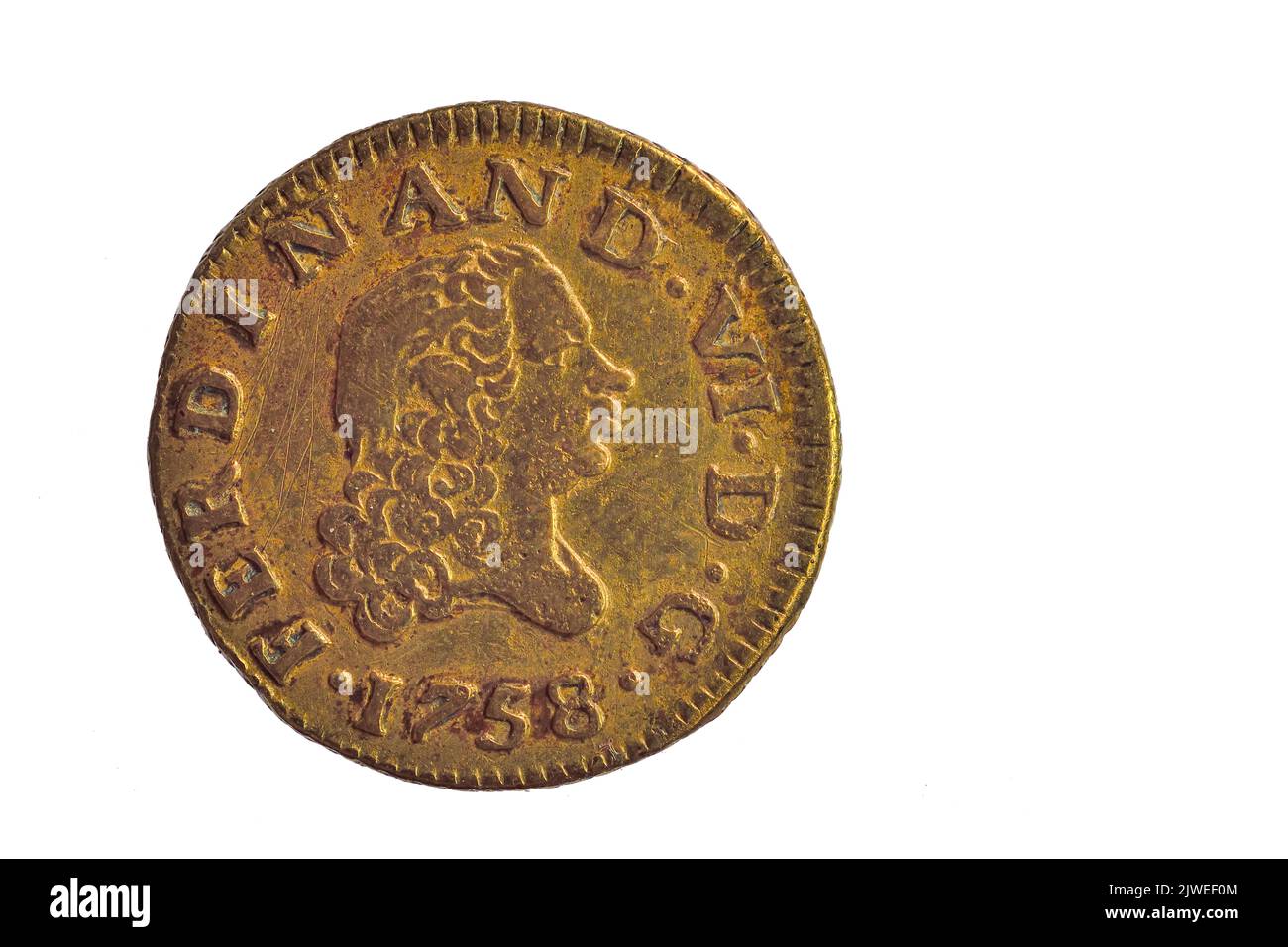 Ferdinand vi of spain coin hi-res stock photography and images - Alamy
